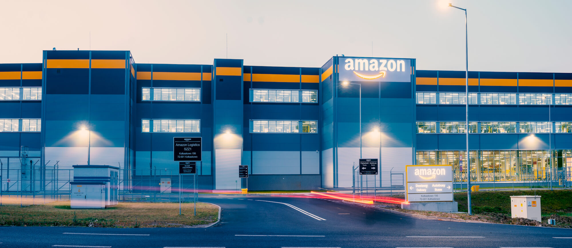 Goods transport to Amazon FBA warehouses in Poland » Van Thiel Transport